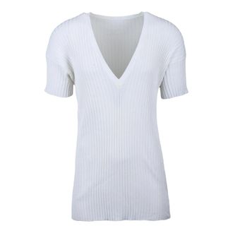 Maison Margiela Herren, Strickwaren, Wei&szlig;, MGr&ouml;&szlig;e