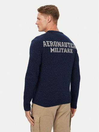 Aeronautica Aeronautica Militare Pullover 262MA1645UL00924 Dunkelblau Regular Fit
