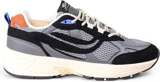 Genesis Damen vegan Sneaker G-99 Multi Dunkelschwarz Grau