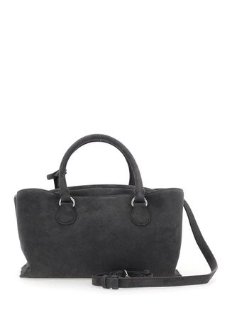 Osoi Womens Shoulder Bag Shell Brot Mini Brown Leather Cow