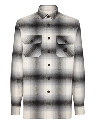 Philipp Plein Plaid Overshirt Signature