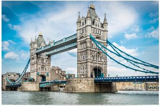 artboxONE Poster 30x20 cm London Städte/London Towerbridge London - Bild Kingdom Big brücke