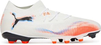 Puma Fu&szlig;ballschuhe Future 8 Match Fg/Ag 108593 01 Wei&szlig;