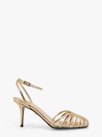 Alev&igrave; Blake 75 laminated leather sandals - ALEVI - gender_Woman