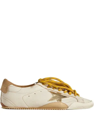 Golden Goose baskets True Star en daim - Tons neutres