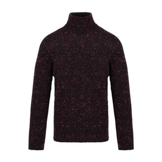 Drumohr Weinroter Herrenpullover - - Knitwear - Herren - Rot - XL