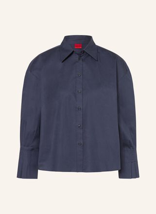 HUGO BOSS Hugo Hemdbluse Eggy blau
