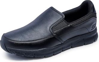 Skechers Chaussures de Travail Nampa-Groton Food Service pour Homme, en polyur&eacute;thane, Noir, 11 M US, Polyur&eacute;thane Noir, 45 EU