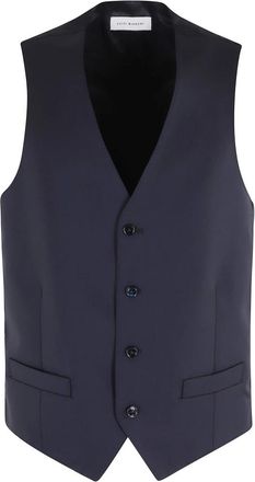 Luigi Bianchi Mantova Homme, Costumes, Bleu, Taille: M Gilets de costume