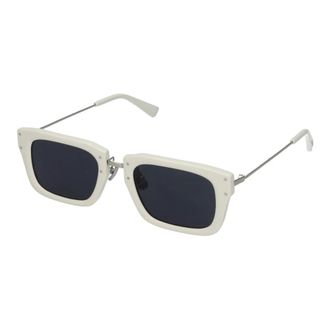 Jacquemus Wei&szlig;e Haircalf Quadratische Sonnenbrille - - Accessories - Damen - Wei&szlig; - ONE SIZE