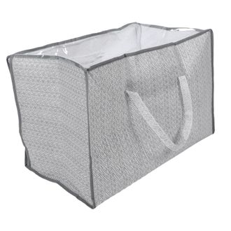 Valiclud Große Aufbewahrungstasche aus Vliesstoff mit Reißverschluss und Praktischem Griff Vielseitiger Organizer für Kleidung Decken und Pullover zur Kleidera