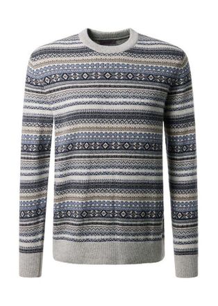 Pierre Cardin Strickpullover im fair isle muster