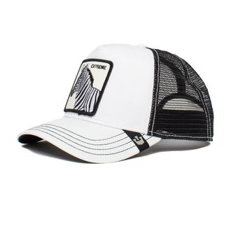 Goorin Brothers Unisex-Erwachsene The Farm Original Adjustable Snapback Trucker Hat Baseballkappe, Wei&szlig; (Exxxtreme), Einheitsgr&ouml;&szlig;e