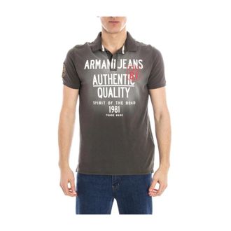 Armani Jeans Polo Shirts - - Tops - Herren - Gr&uuml;n - S