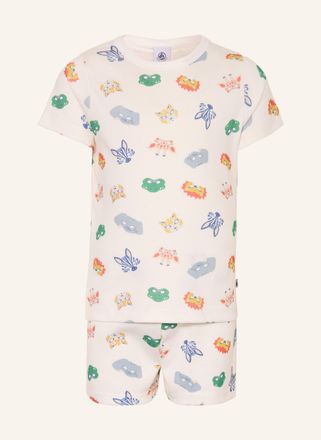 Petit Bateau Petit Bateau Shorty-Schlafanzug weiss