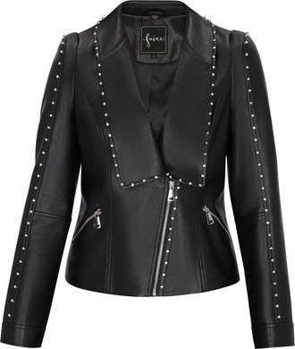 Faina Jacke Frauen Schwarz