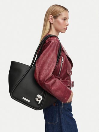 Karl Lagerfeld Handtasche KARL LAGERFELD B3W30116 Schwarz