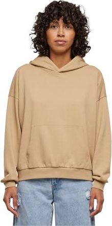 Urban Classics Sweat &agrave; Capuche Oversize en Tissu &eacute;ponge l&eacute;ger Sweatshirt, Beige Union, 5X-Large Femme