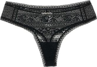 Eres Eres, Femme, Sous-v&ecirc;tements, Noir, Taille: 44 FR Envolee Briefs