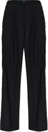 AllSaints Pantalon en laine Leonie - Femme - Pantalons - Noir - Taille: 38 FR