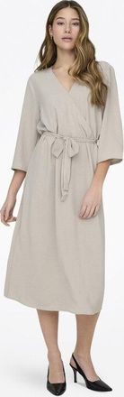 Jacqueline de Yong Sommerkleid Lion 15207813 Beige Regular Fit