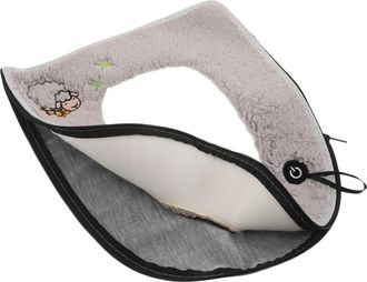 NUOBESTY Verdicktes Weiches Toilettensitzkissen mit Griff und Rei&szlig;verschluss Waschbare Universelle Pl&uuml;sch Toilettenauflage f&uuml;r Badezimmerkomfort