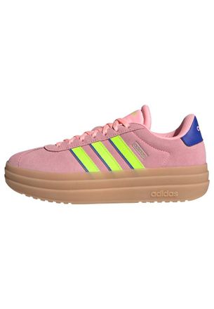 adidas Damen Vl Court Bold Schuhe, 39.5 EU, Pink Spark Lucid Lemon Lucid Blue, 40 2/3 EU