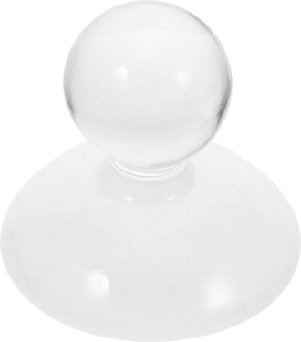 Luxshiny Glasm&uuml;ller Flacher Boden Mineralpigment-Schleifst&ouml;&szlig;el Glasschleifger&auml;t Schleifstab F&uuml;r Die Herstellung Von Farben &Ouml;lgem&auml;lden Aquarellen Labor