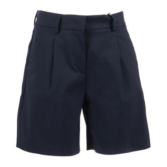 K-Way Nive Twill Tech Chino Senza Pince - - Shorts - Damen - Blau - L