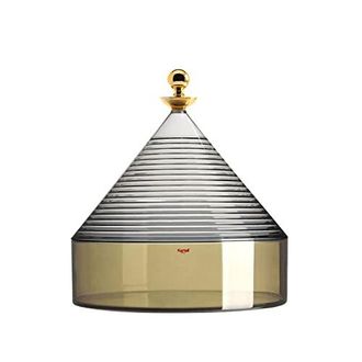 Kartell Trullo Aufbewahrungsbehälter rauch - grün