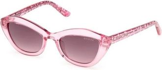 Guess unisex, Accessoires, Rose, Taille: 47 MM Lunettes de soleil oeil-de-chat