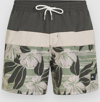 O'Neill Cali Block 15 Boardshorts green dusty flower
