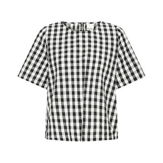 Ichi Vichy Bluse - - Blouses & Shirts - Damen - Mehrfarbig - XS