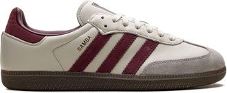 adidas Samba OG Putty Grey Maroon Sneakers - Grau