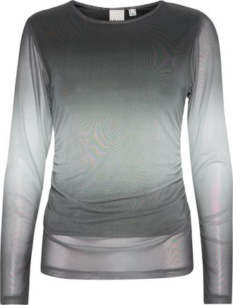 Ichi Ichi, Femme, Tops, Multicolore, Taille: 36 FR Long Sleeve Hauts