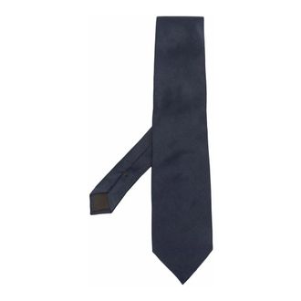 Caruso Tonaler Seidenkrawatte - - Accessories - Herren - Blau - ONE SIZE