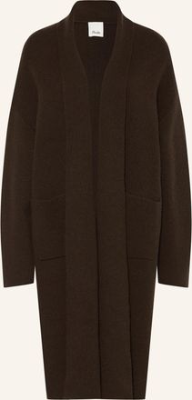 Allude Allude Strickmantel Mit Cashmere braun