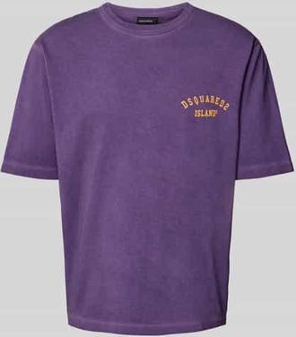 Dsquared2 Loose Fit T-Shirt aus reiner Baumwolle