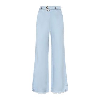 Pinko Pinko, Femme, Pantalons, Bleu, Taille: 38 FR Pantalon Leila
