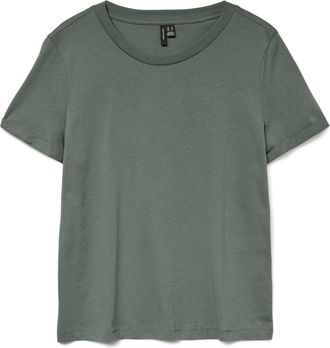 Vero Moda Damen Vmpaula S/S Ga Noos T-Shirt, Laurel Wreath, L EU