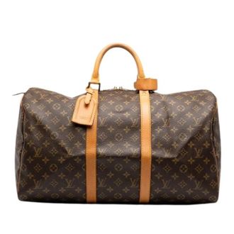 Louis Vuitton Pre-owned Keepall 50 - - Pre-owned - Damen - Braun - ONE SIZE