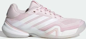 adidas Barricade 14 chaussures de tennis terre battue rose distill&eacute; / blanc nuage