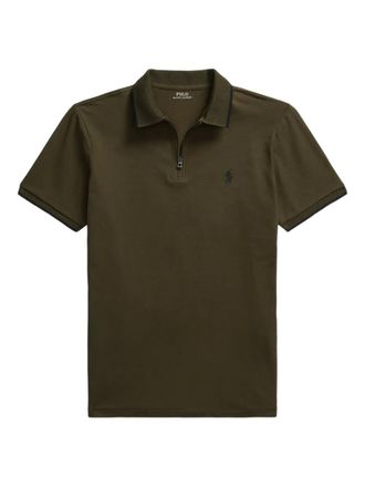 Polo Ralph Lauren polo à col zippé - Vert
