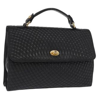 Bally Pre-owned Lederhandtasche - - Pre-owned - Damen - Schwarzk - ONE SIZE