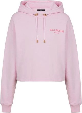 Balmain Femme, Sweatshirts et sweats &agrave; capuche, Rose, Taille: 42 FR SweaT-shirts &agrave; capuche