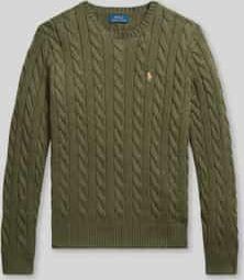 Polo Ralph Lauren Regular Fit Strickpullover aus reiner Baumwolle