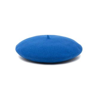 Borsalino Woll-Barett - - Accessories - Damen - Blau - ONE SIZE