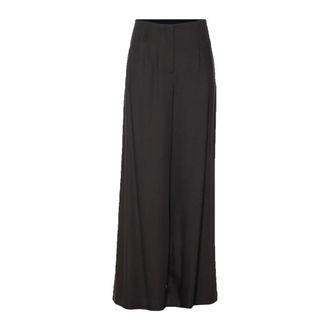 Federica Tosi Femme, Pantalons, Noir, Taille: 34 FR Pantagonna in Canvas