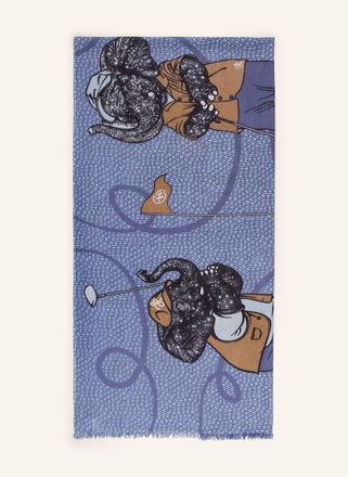 Hemisphere Hemisphere Cashmere-Schal blau