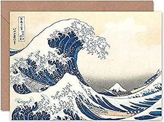 Fine Art Prints Hokusai Great Wave Off Kanagawa Gru&szlig;karte